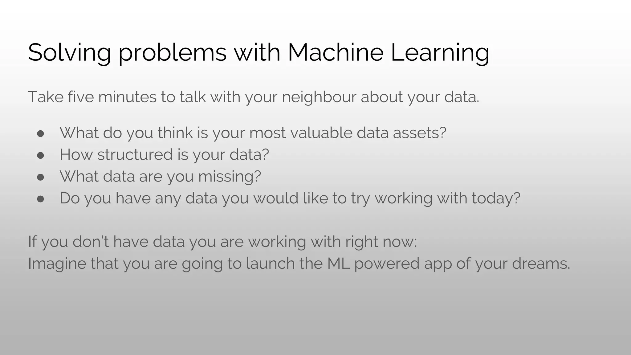 Machine learning in the wild deployment | PPT
