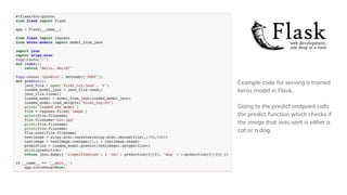 Machine learning in the wild deployment | PPT