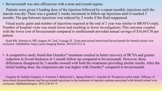 BRVO Etiopatho, Management with studies | PPTX