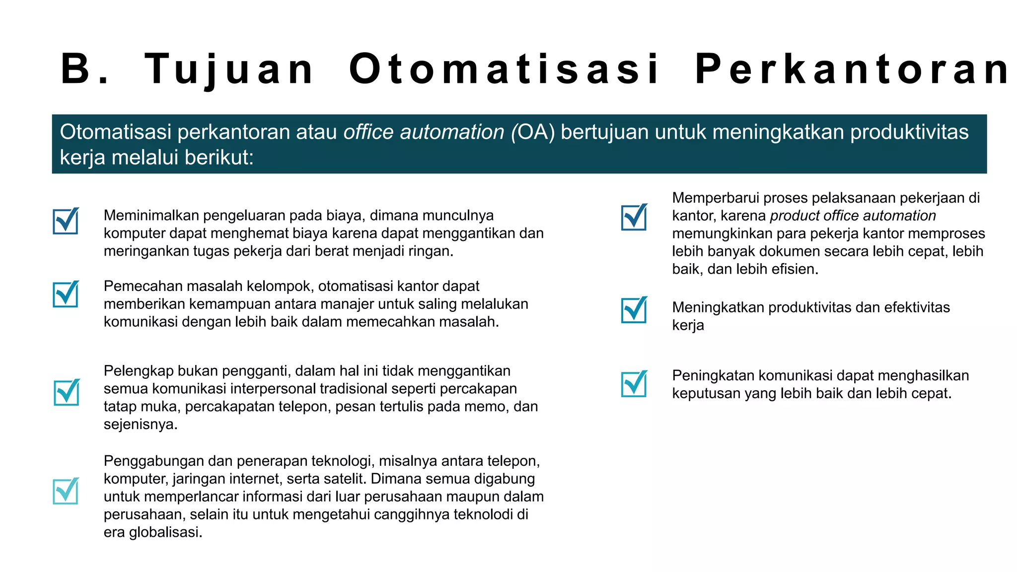 3. otomatisasi perkantoran | PPTX