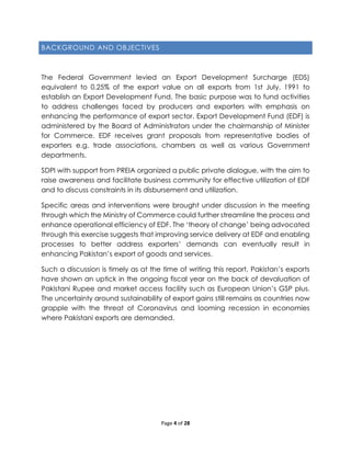 Review of Export Development Fund | PDF