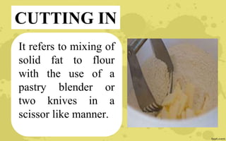 mixing techniques | PPTX