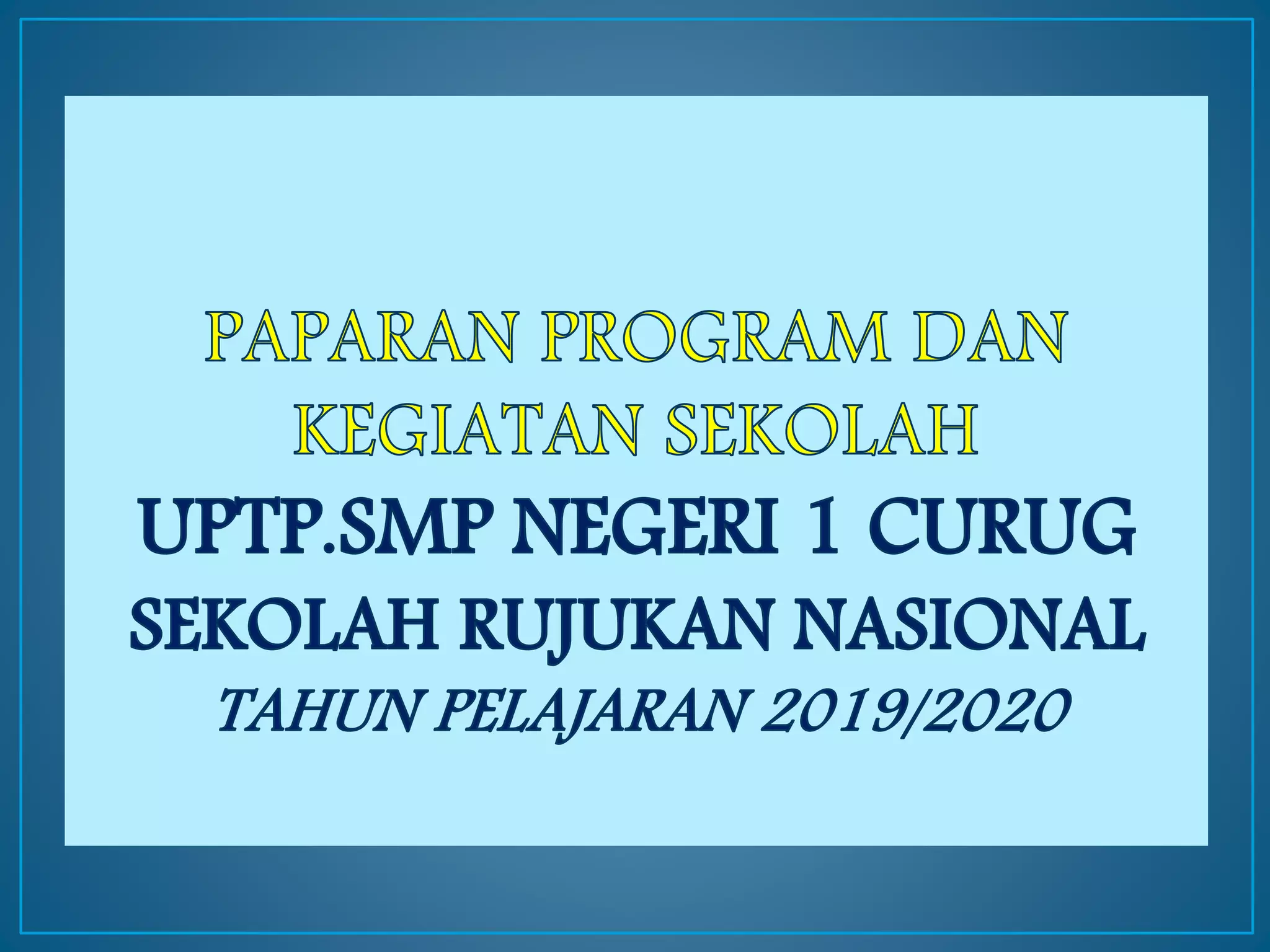 3.pemaparan program terbaru fix 2018 | PPTX