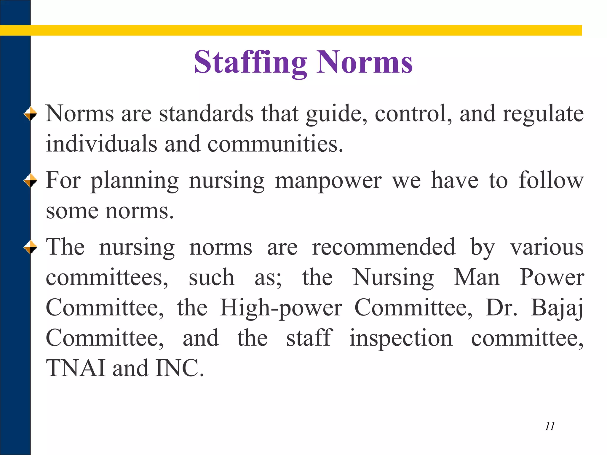 Staffing- Nursing Management | PPT