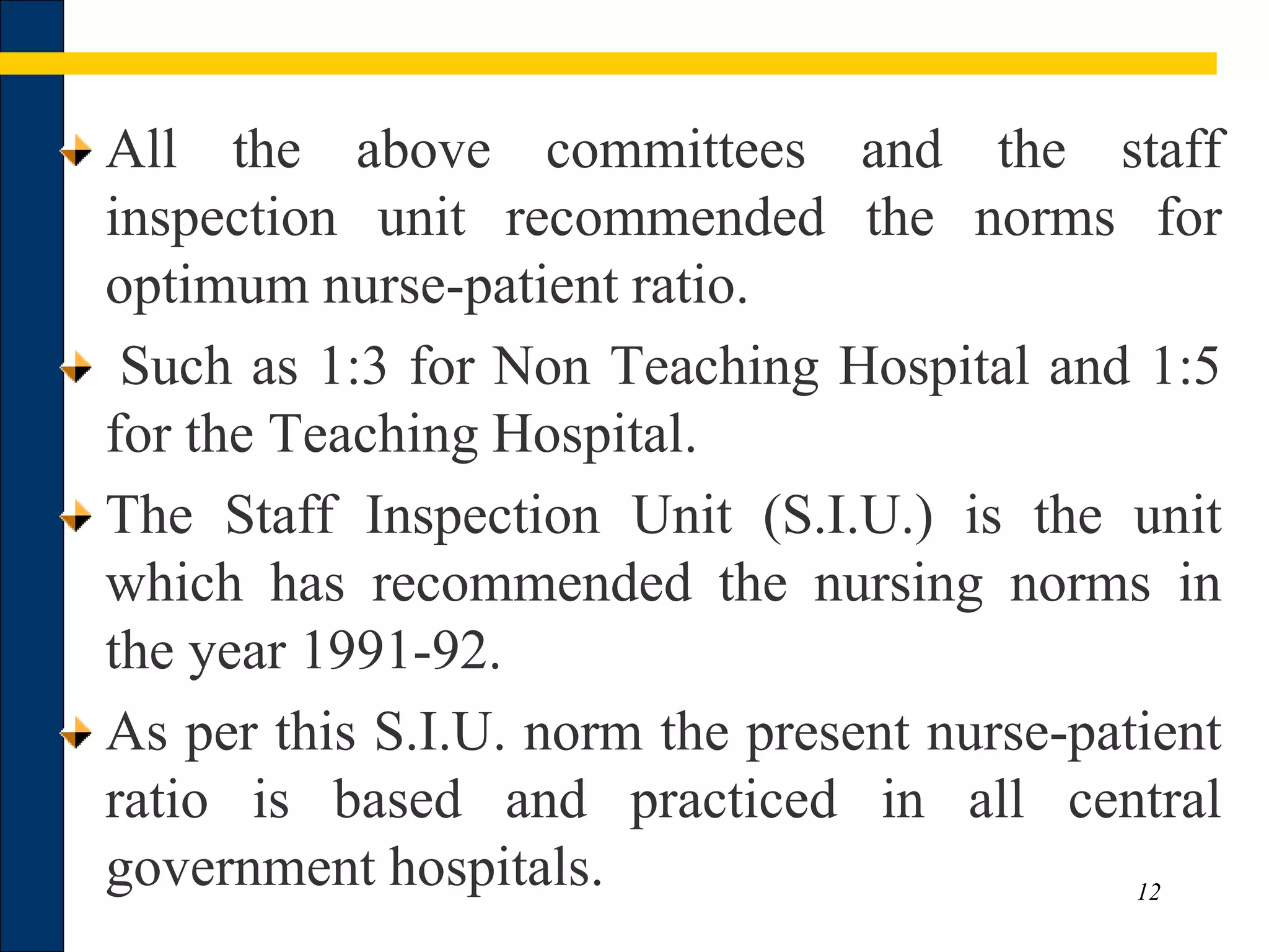 Staffing- Nursing Management | PPT