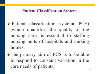 Staffing- Nursing Management | PPT