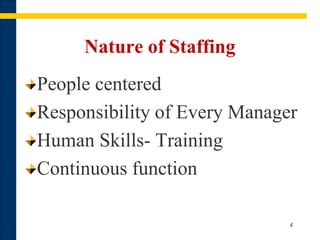 Staffing- Nursing Management | PPT