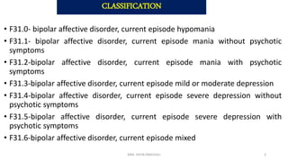 Bipolar Mood Disorder | PPT