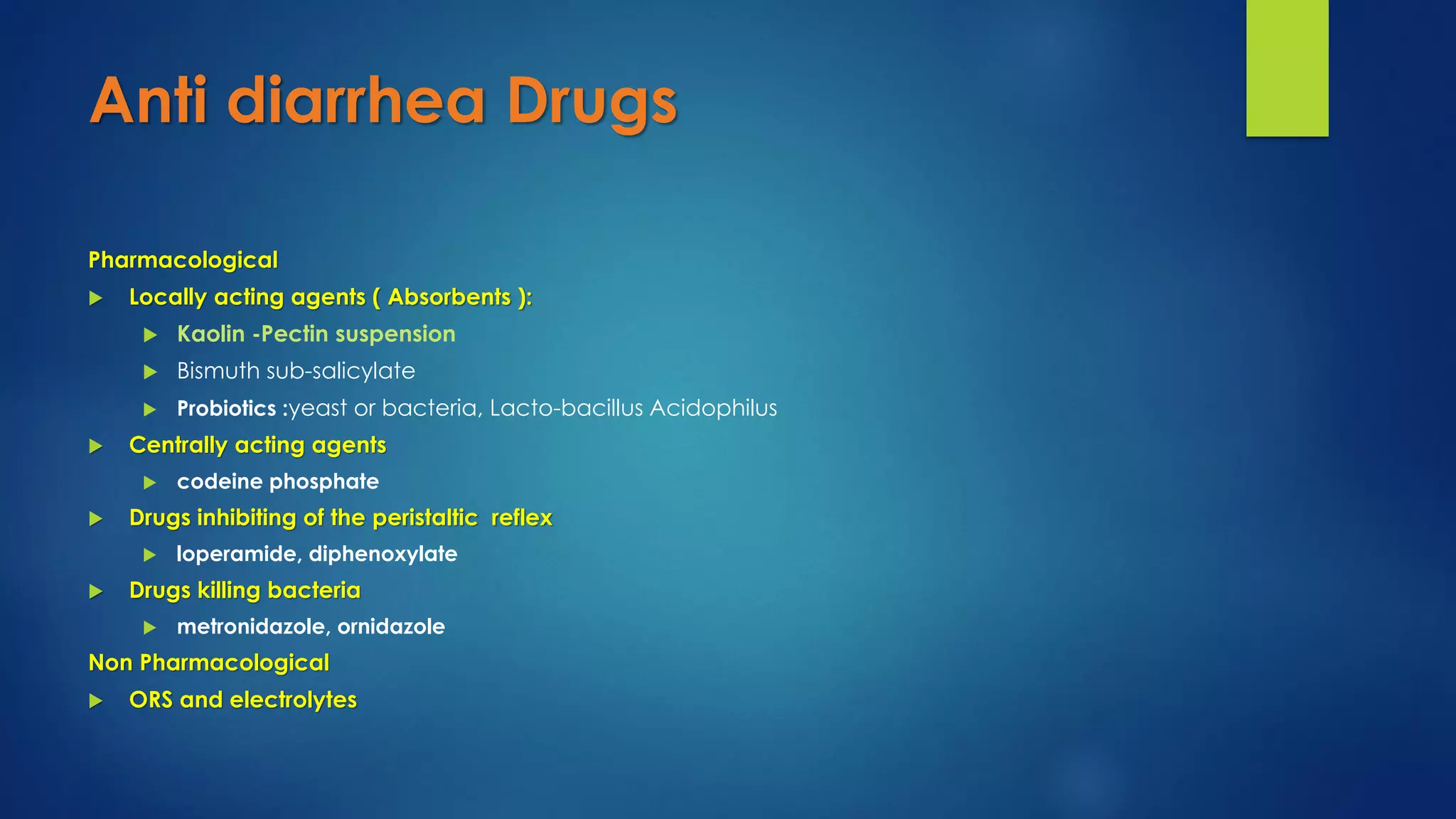3. drugs used in gastrointestinal system | PDF