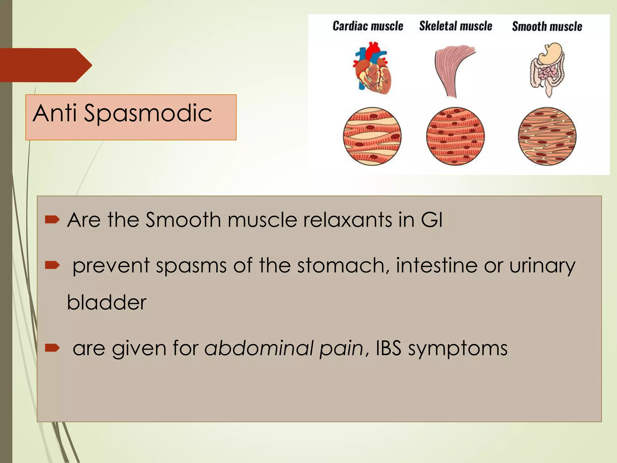 3.1antispasmodicdrugs | PDF
