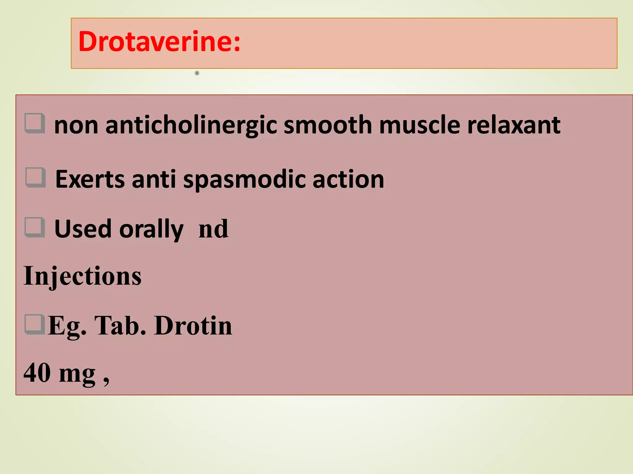3.1antispasmodicdrugs | PDF