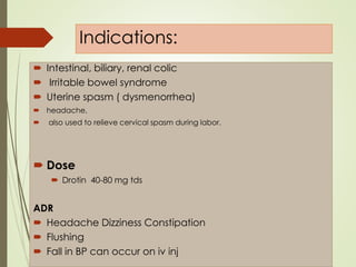3.1antispasmodicdrugs | PDF