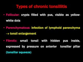 Tonsils and adenoids | PPT