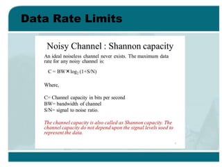 SYBSC IT COMPUTER NETWORKS UNIT I Data and Signals | PPTX