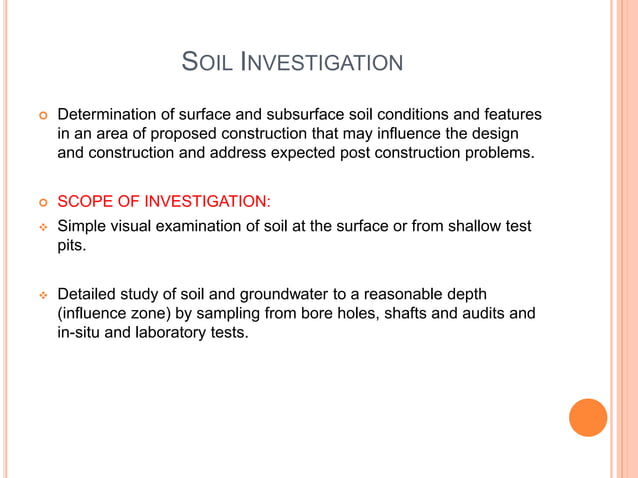 3.0 soil exploration | PPT