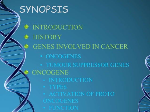 Cancer genetics | PPTX