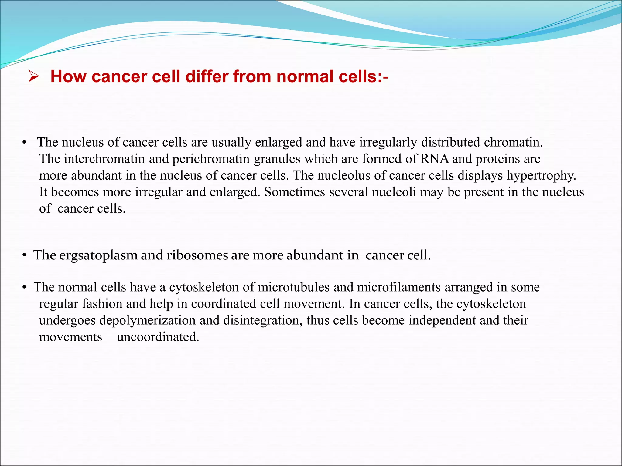 biology of cancer | PPT