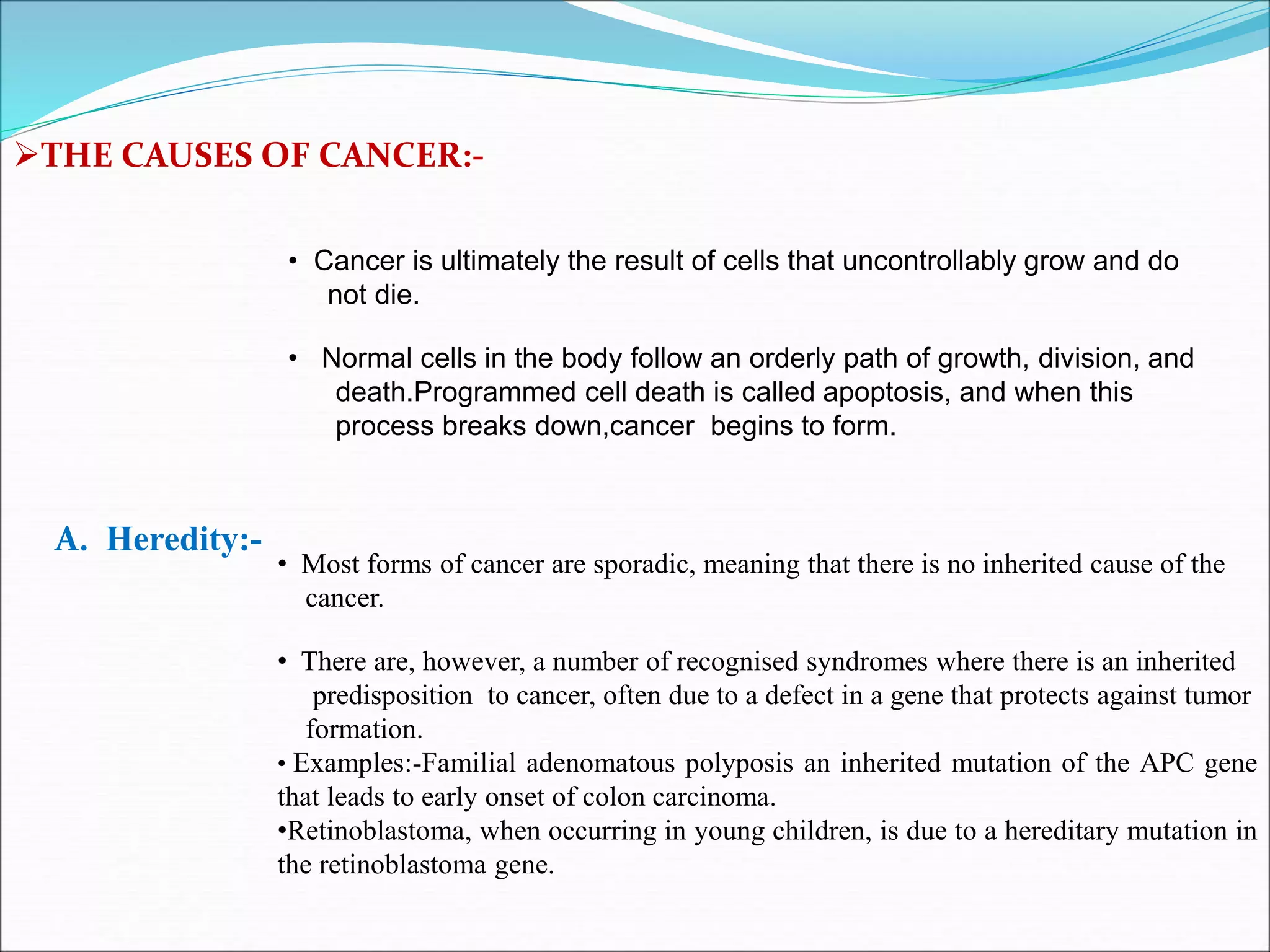 biology of cancer | PPT