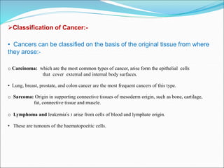 biology of cancer | PPT