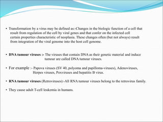biology of cancer | PPT
