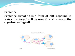 Signal transduction mechanism | PPTX