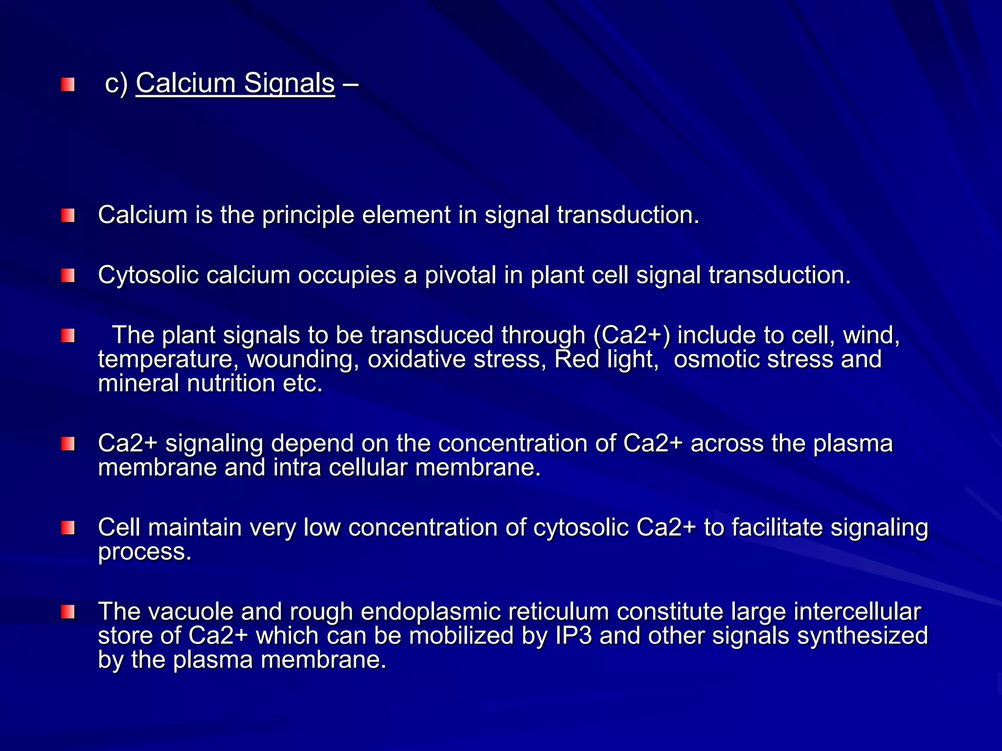Signal transduction process | PPT