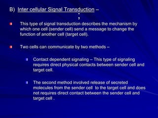 Signal transduction process | PPT