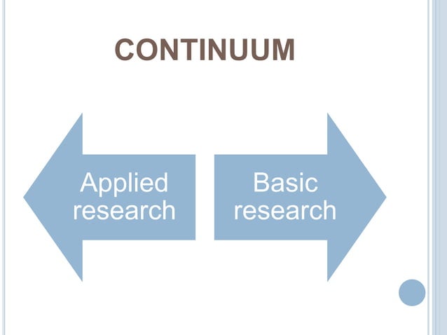 3.Research continuum in physiotherapy field | PPTX