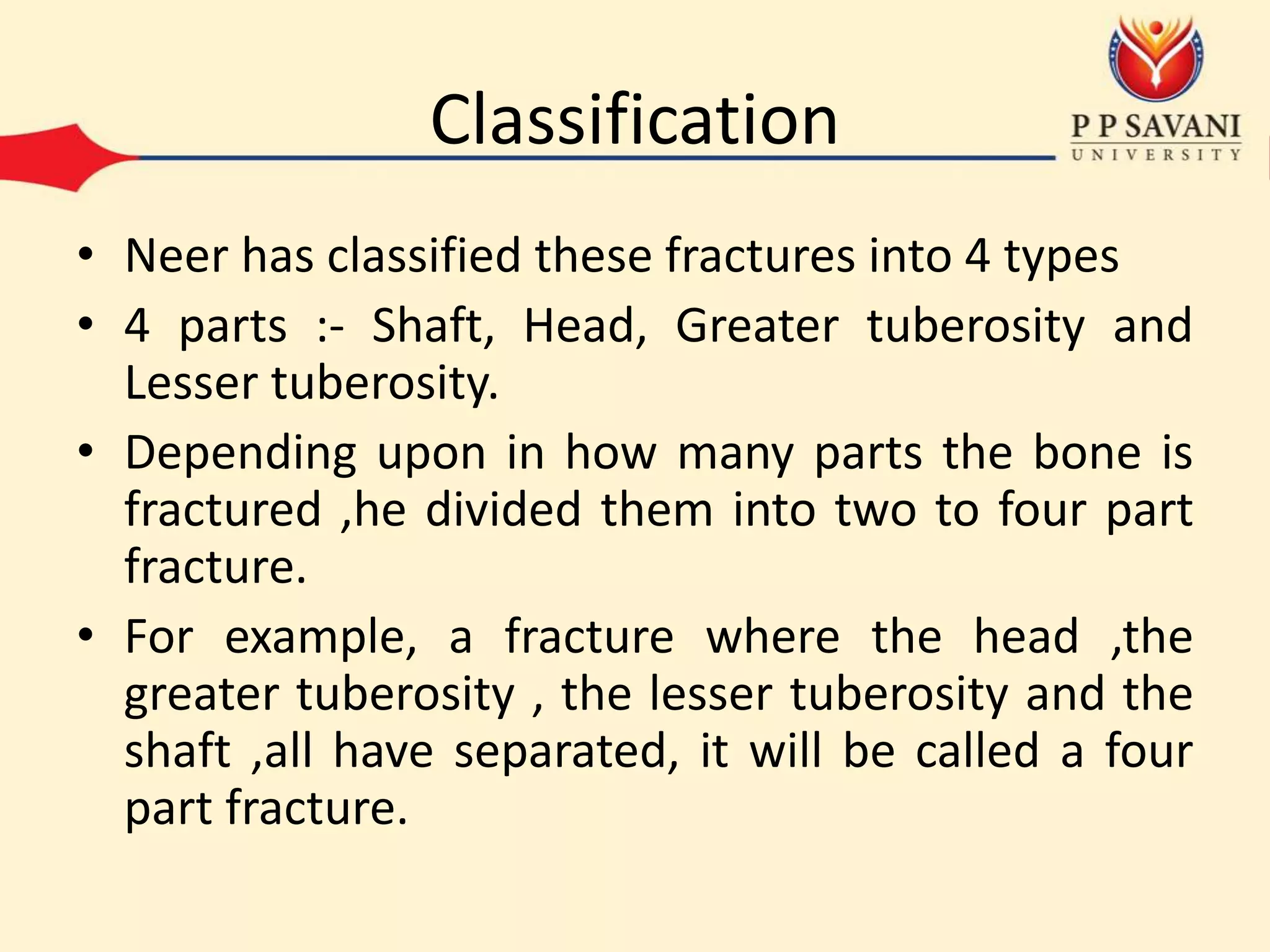 3. Fracture of Greater Tuberosity and Surgical Neck of Humerus | PPTX