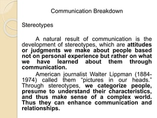 3. communication breakdown and strategies to avoid it | PPTX