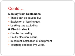 Laboratory Hazards, Accidents and Safety Rules | PPT