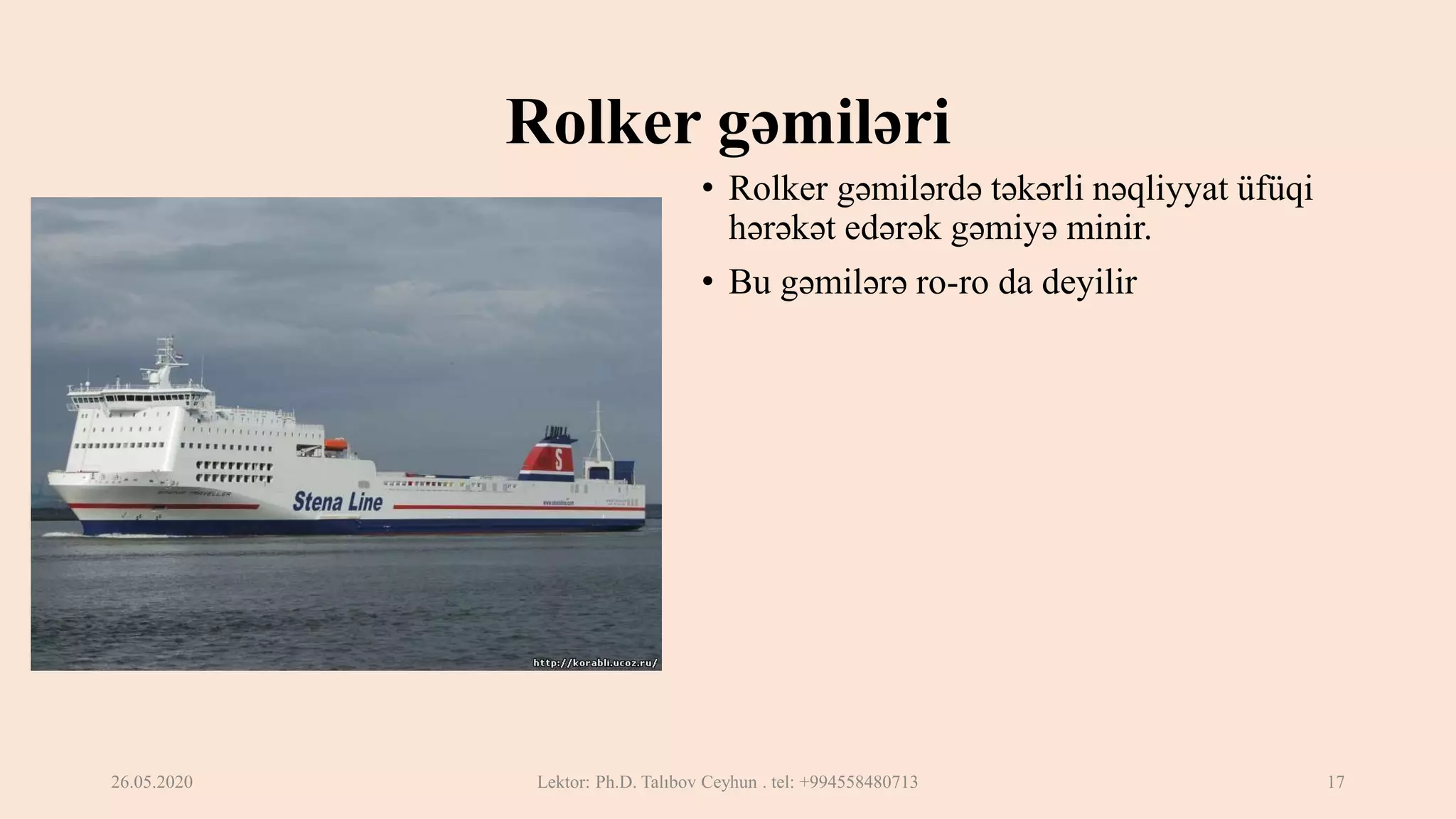 3. logistika neqliyyat dashima novleri. | PPT
