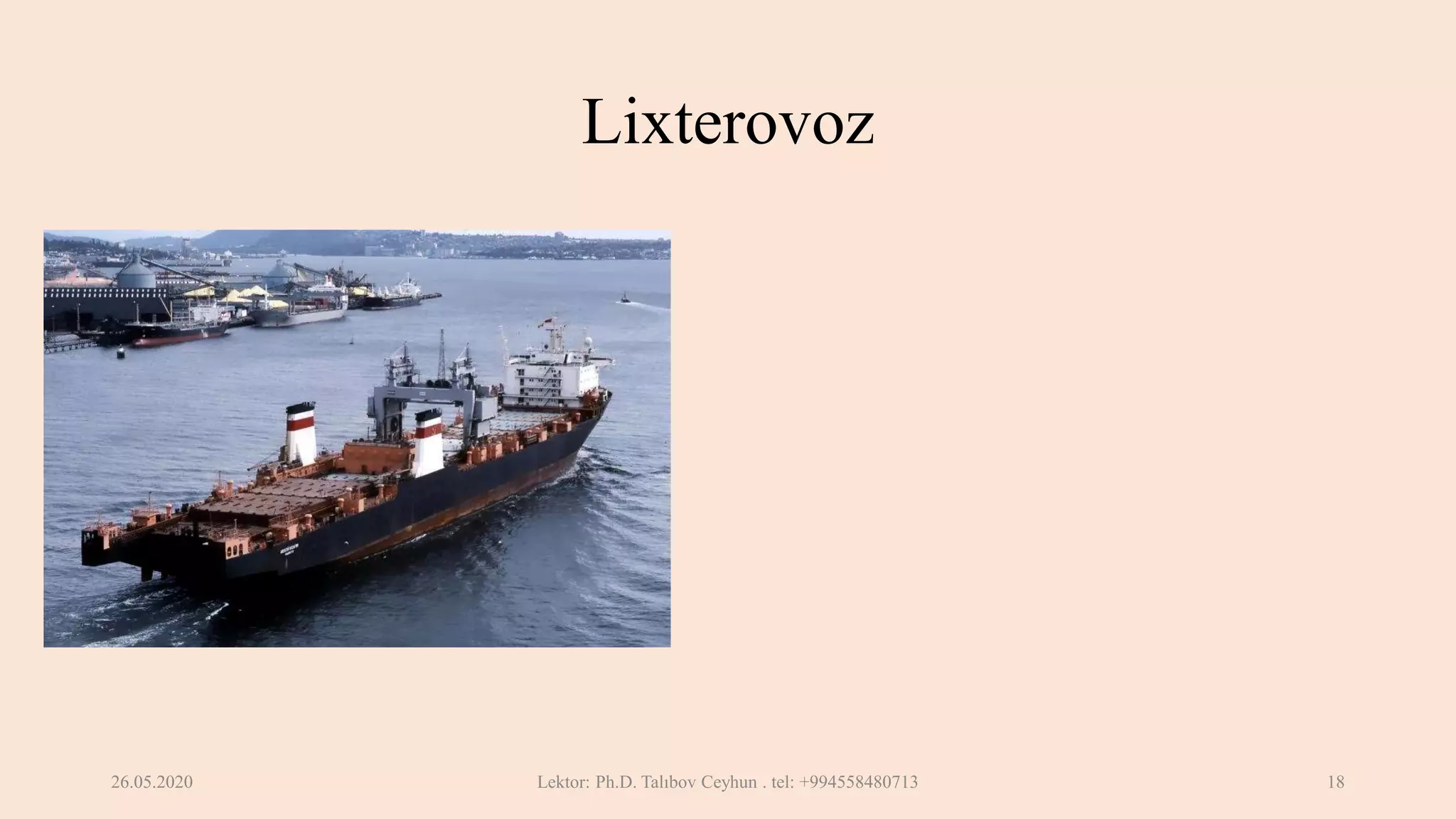 3. logistika neqliyyat dashima novleri. | PPT