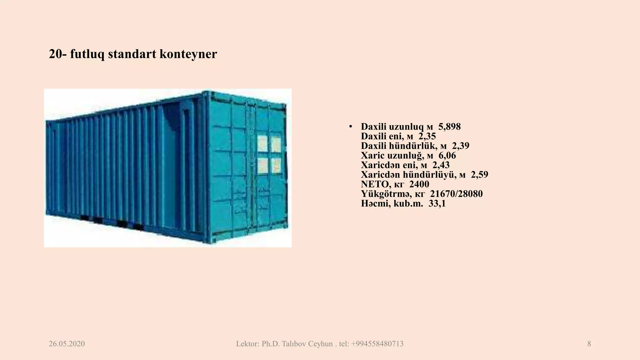 3. logistika neqliyyat dashima novleri. | PPT