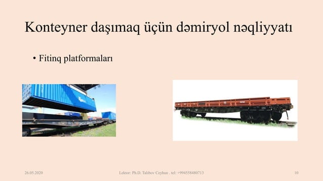 3. logistika neqliyyat dashima novleri. | PPT
