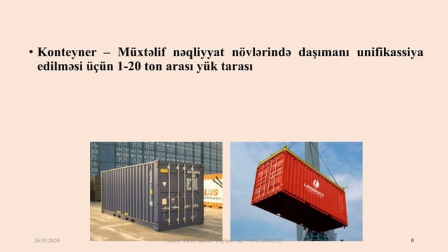 3. logistika neqliyyat dashima novleri. | PPT
