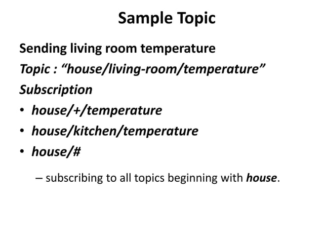 Introduction To Mq Telemetry Transport Mqtt Pptx Computer Networking Computing