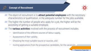 3.Staffing Recruitment : Internal Sources : XII Business Studies | PPTX