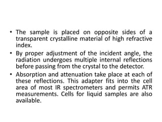 3.Sample handling techniques used in IR | PPTX