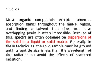 3.Sample handling techniques used in IR | PPTX
