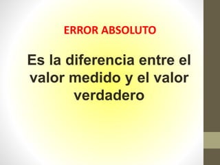 Orden de magnitud y teoría de errores | PPTX