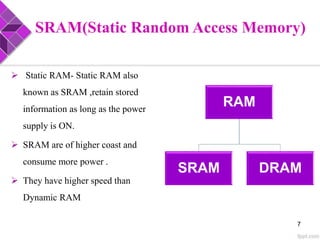 memory classification | PPT