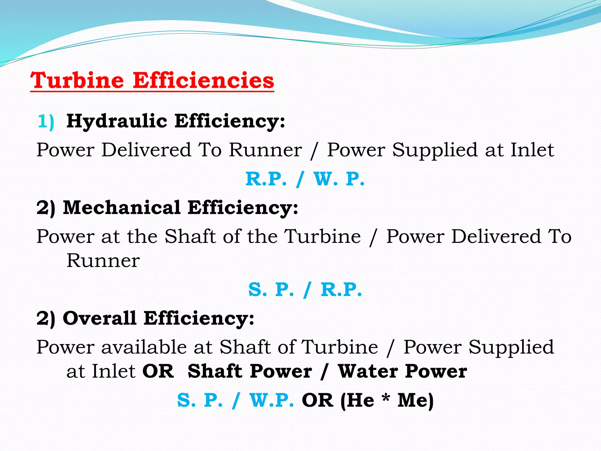Classification of Turbines | PPTX