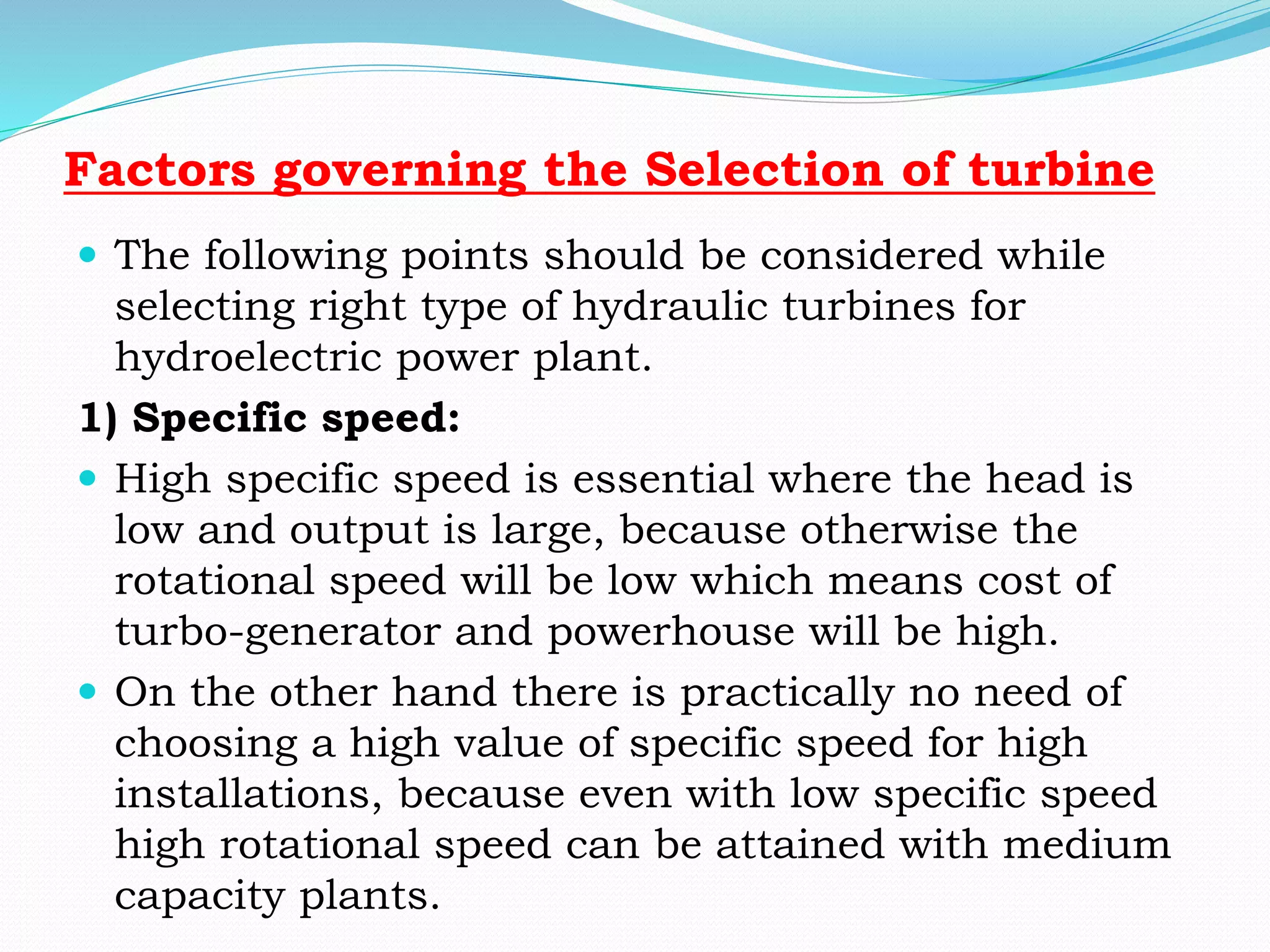 Classification of Turbines | PPTX