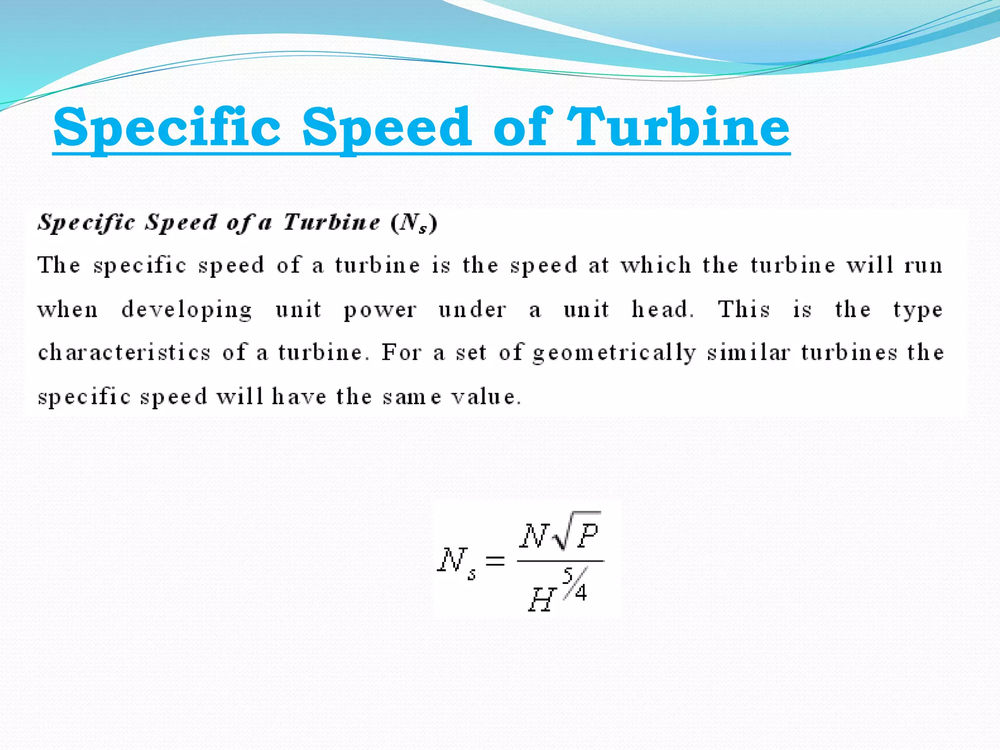 Classification of Turbines | PPTX