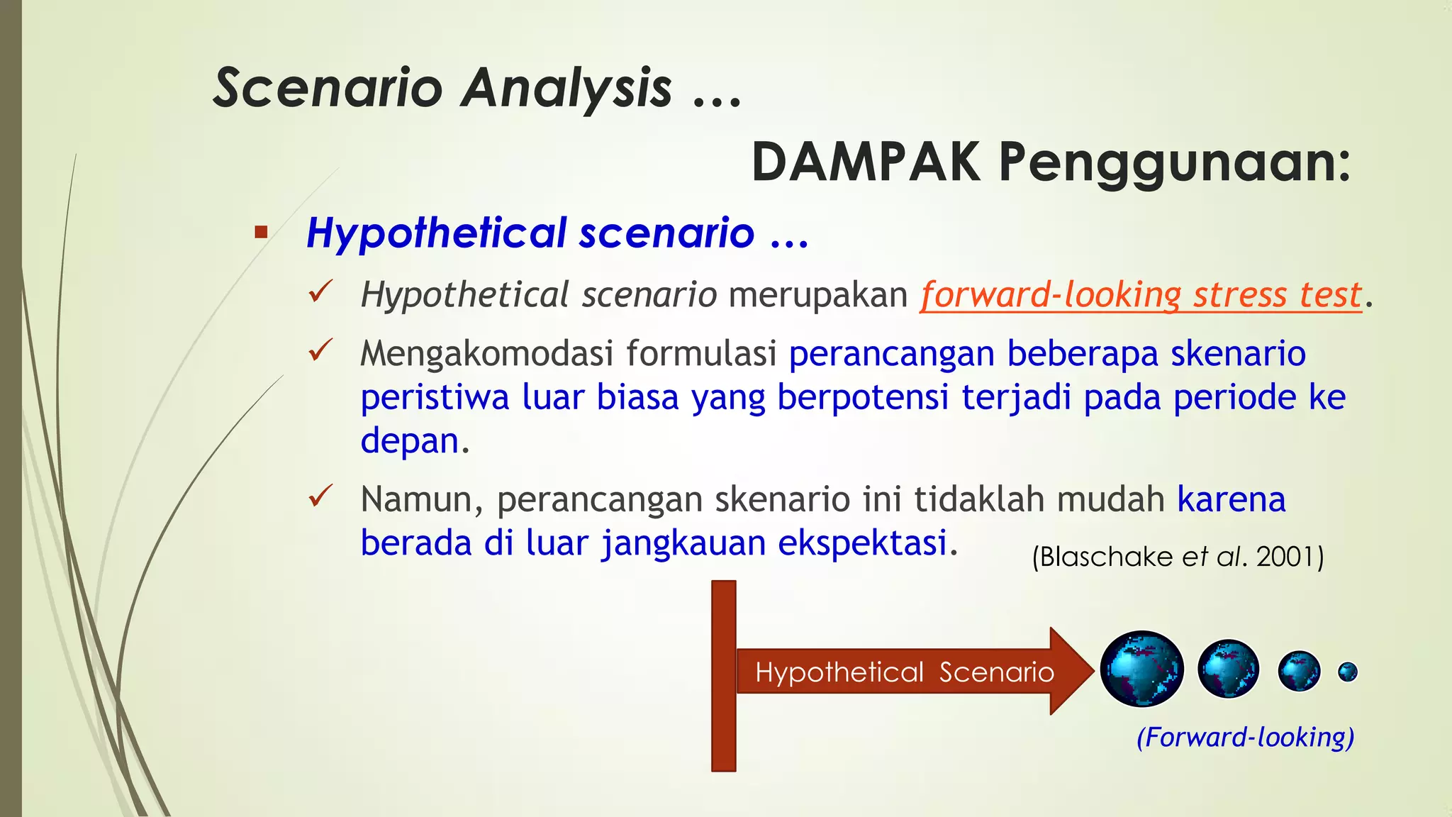 Sensitivitas vs Analisis Skenario_ Materi Training Stress Testing | PDF