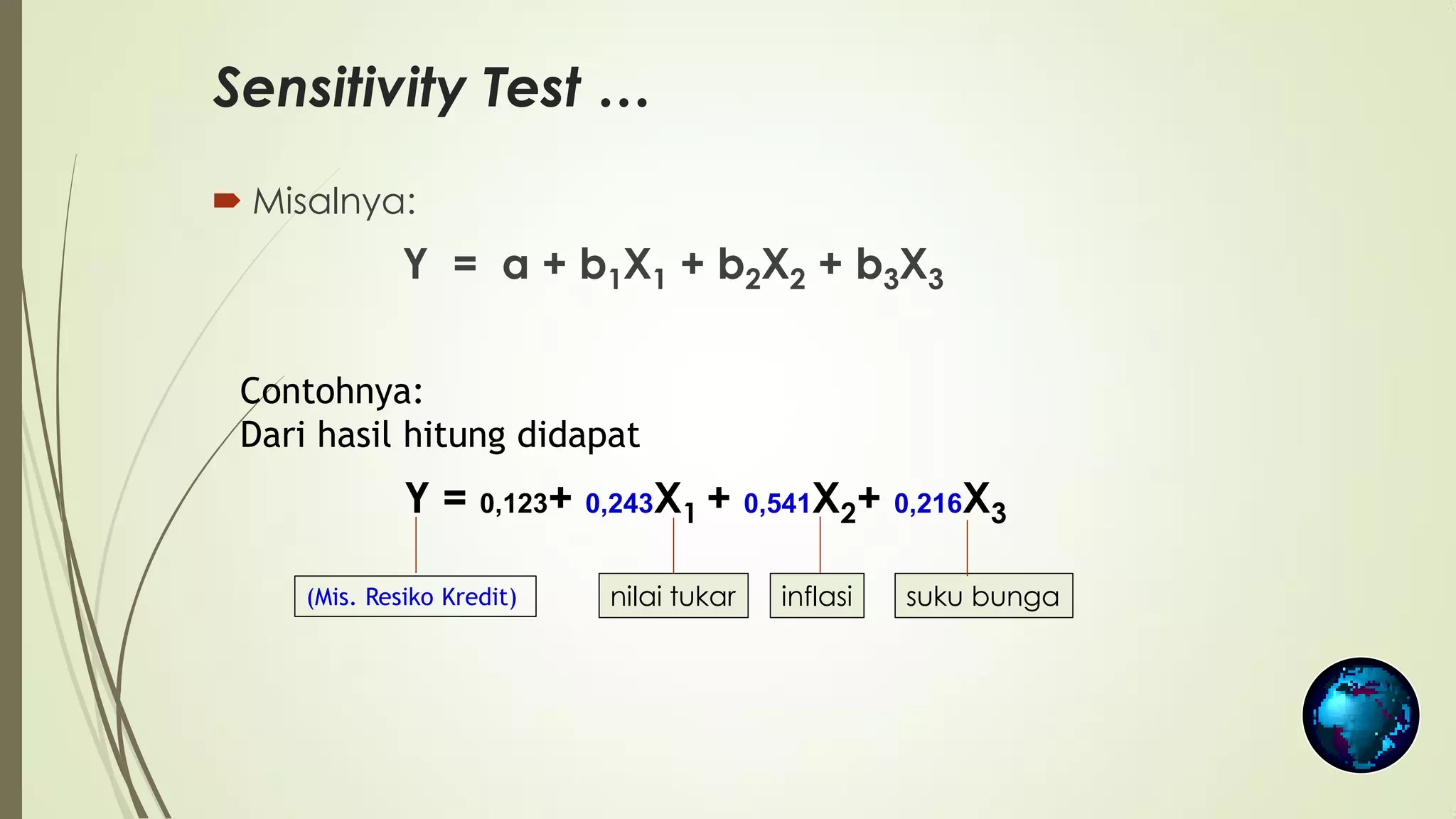 Sensitivitas vs Analisis Skenario_ Materi Training Stress Testing | PDF