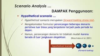 Sensitivitas vs Analisis Skenario_ Materi Training Stress Testing | PDF