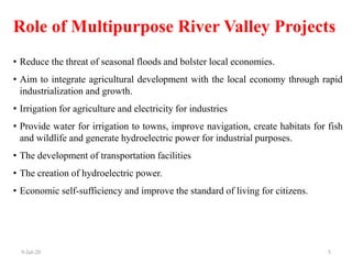 Planning of Water Resource Planning Projects | PPTX