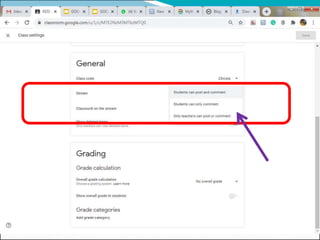 3.google classroom course custamization | PPT